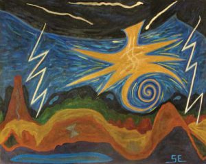Stormy Night – Steve Elmore Indian Art